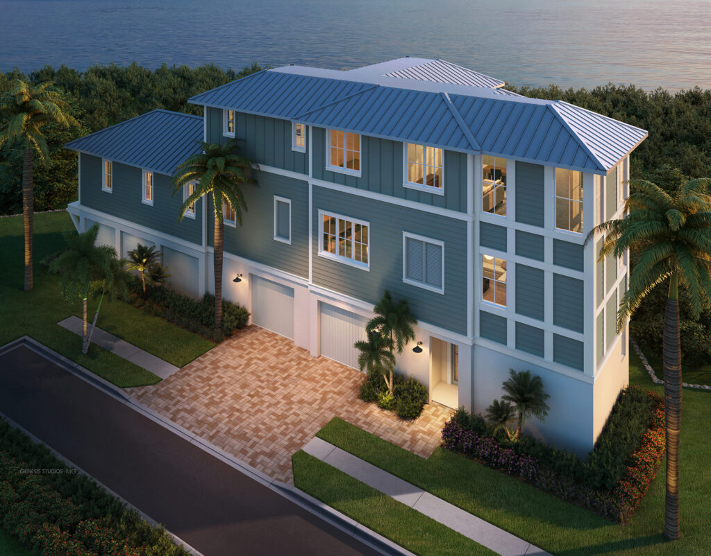 Waterfront Luxury Homes by Issa Homes in Harbour Isle